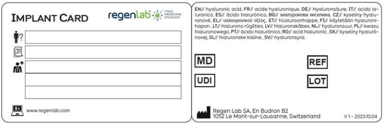 Patient Information - Regen Lab